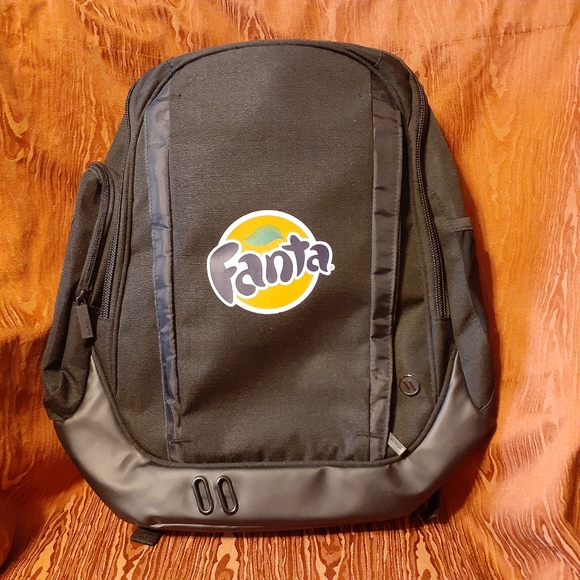 FANTA | Other | Fanta Black Backpack With Side Pockets | Poshmark